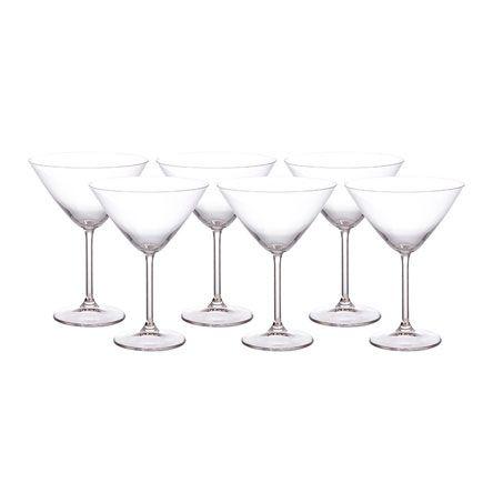 Jogo de taças Bohemia Martin 280 ml 06 peças - Etilux - Taça de Martini ...