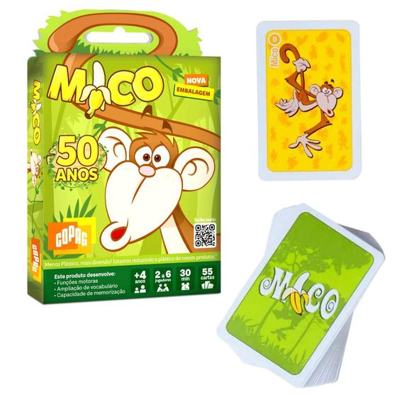 Jogo do Mico Original de 2 a 6 Jogadores Estratégia Copag - Deck de Cartas - Magazine Luiza