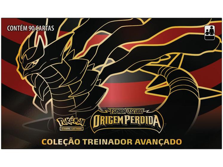 Jogo Espada E Escudo Origem Perdida Pokémon Copag 90 Cartas Deck De