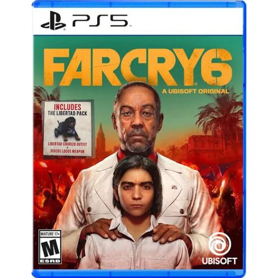 Jogo Far Cry 6 Midia Fisica - PS5 - Ubisoft - Jogos de Ação - Magazine ...