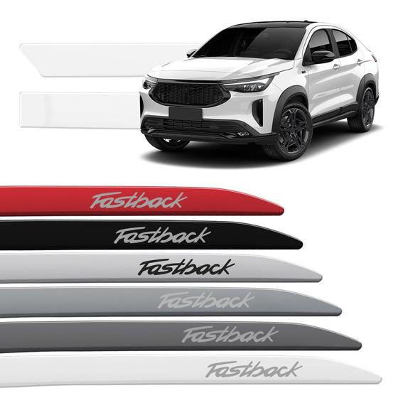 Jogo Friso Lateral Fastback 2022 a 2023 Branco Banchisa - ZP Automotive ...
