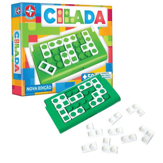Jogo Infantil Cilada Nova Edição +6 Anos Estrela - Brinquedos de ...
