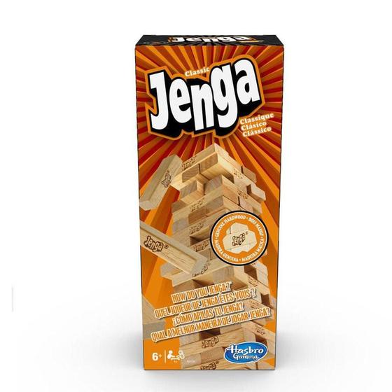 Jogo Jenga Hasbro - Brinquedos de Estratégia - Magazine Luiza
