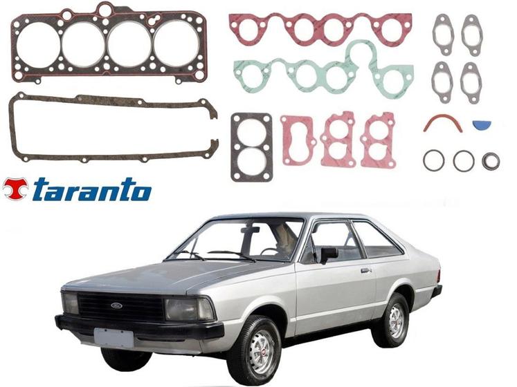 Jogo junta cabeçote taranto ford del rey 1.8 ap 1989 a 1991 - Outros ...