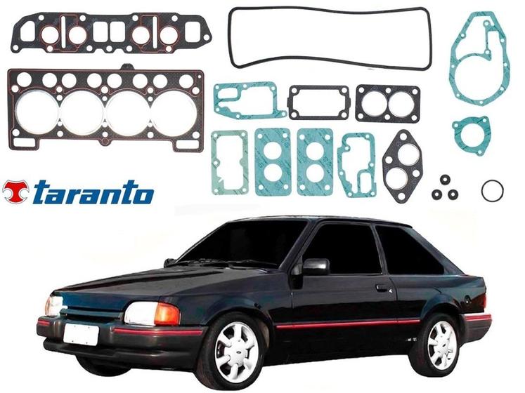 Jogo junta cabeçote taranto ford escort 1.6 cht 1987 a 1992 - Autopeças ...