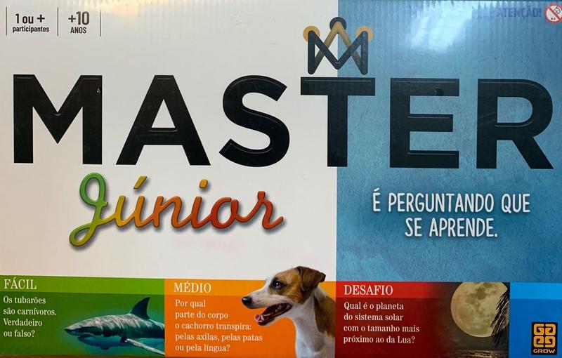 Jogo Master Junior - Grow - Outros Jogos - Magazine Luiza