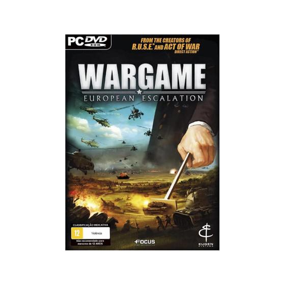 Jogo Mídia Física Wargame European Escalation Original Pc - Focus ...