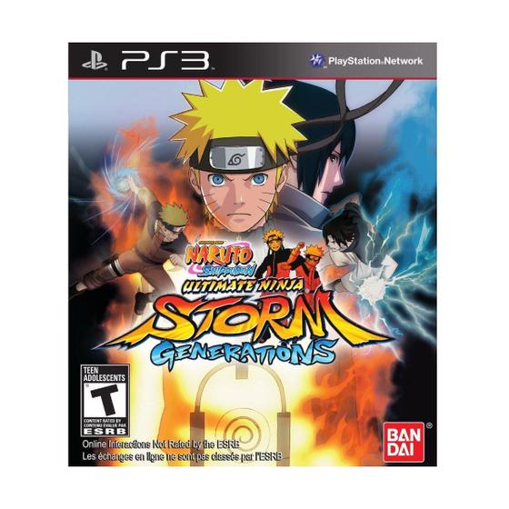 Jogo Naruto Shippuden Ultimate Ninja Storm Generations Ps3 - Bandai ...