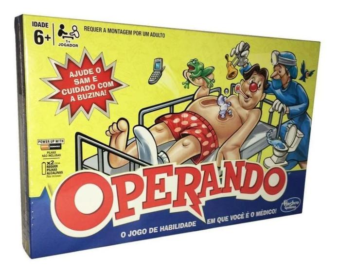Jogo Operando - Clássico - Hasbro - Outros Jogos - Magazine Luiza