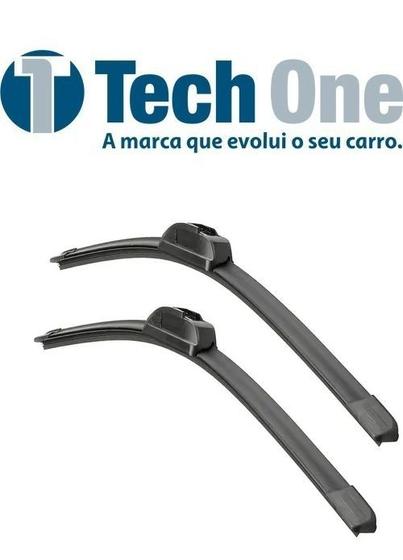 Jogo palheta dianteiras fiat uno novo 2010 2013 gancho 23" 15" tech-one - TECH ONE - Limpador de ...