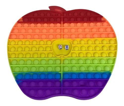 Jogo Pop It Fidget Toy Tabuleiro Dados Maça K - ARTX - Jogos de ...
