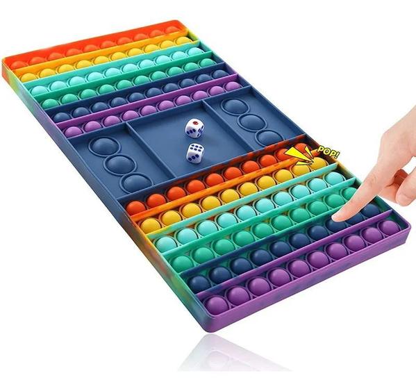 Jogo Pop It Fidget Toys Grande Sensorial Anti Stress - YES TOYS - Pop ...