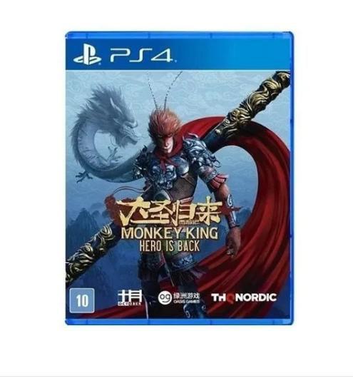Jogo PS4 Monkey King Hero Is Back Mídia Física Novo Lacrado - THQ games ...