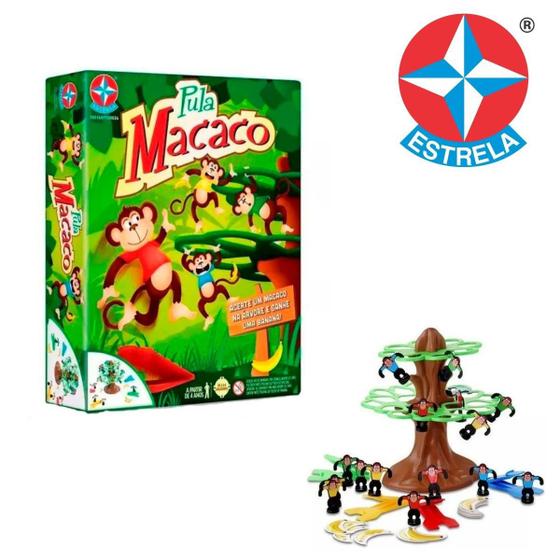 Jogo Pula Macaco - Original Estrela - Pronta Entrega - Outros Jogos ...