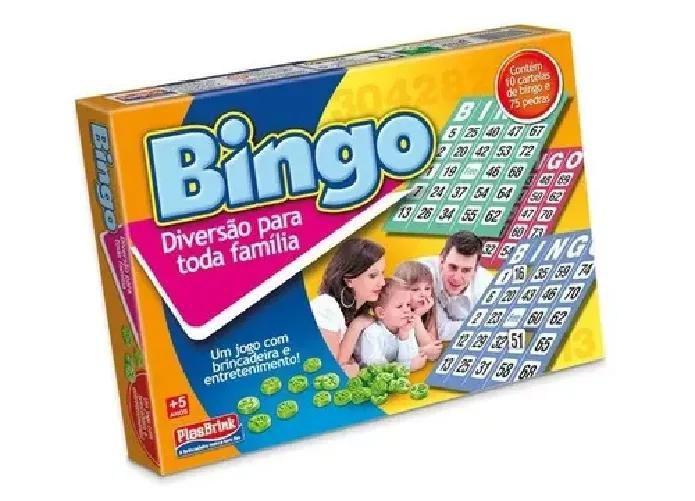 Jogo Tabuleiro Bingo Cartela - Plasbrink - Jogo Bingo - Magazine Luiza