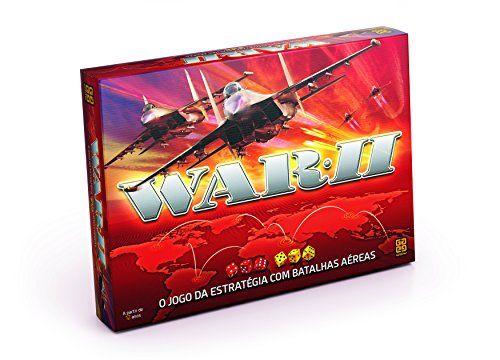 Jogo War II Tabuleiro O Jogo da Estratégia com Batalhas Aéreas - GROW ...