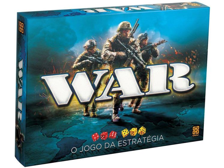 Jogo War Tabuleiro O Jogo da Estratégia - Grow - Brinquedos de ...