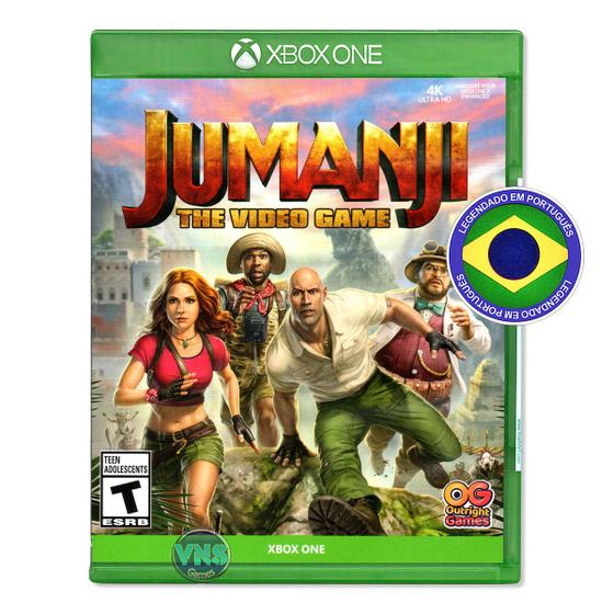JUMANJI: The Video Game - Xbox One - Mídia Física - Outright Games ...