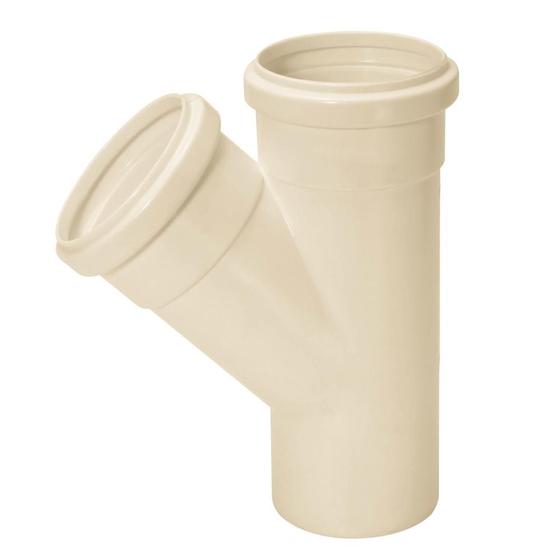 Juncao Simples Para Esgoto 75 Mm Amanco - Amanco Wavin - Junção para ...