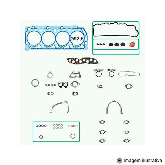 Junta Motor Superior Cabeçote Baspack 1.60mm Mitsubishi L200 Td L300 ...