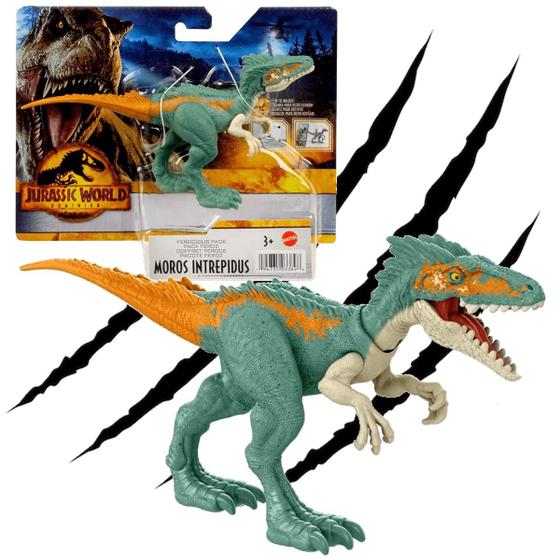 Jurassic World Dominion Dinossauros Ferozes Moros Intrepidus - Mattel ...