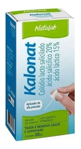 Kalonat Removedor Calos Verrugas 10ml Cada Natulab - Protetor de Calos ...