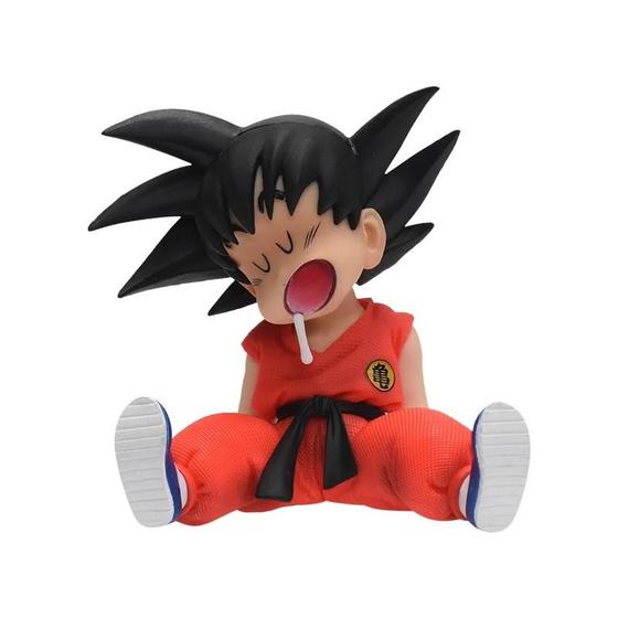 Kawaii 10cm Dragon Ball Sleeping Son Goku Action Figure DBZ Kakarotto ...