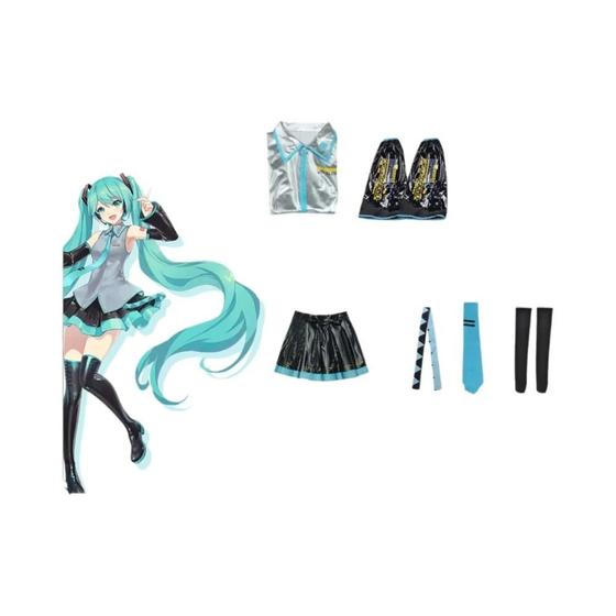 Kawaii Hatsune Miku Neve Traje Jk Marinheiro Uniforme Do Ensino Médio ...