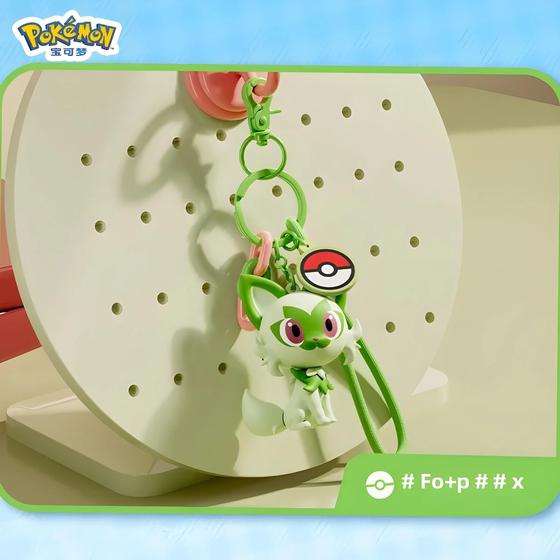 Kawaii Pokémon Aroma Figuras Chaveiro 6 Estilos Gengar Sylveon ...