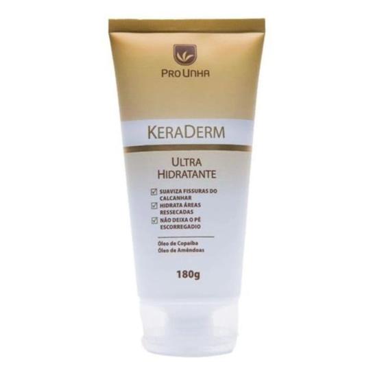 Keraderm Creme Ultra Hidratante Para Fissura No Calcanhar 180g Pro Unha ...