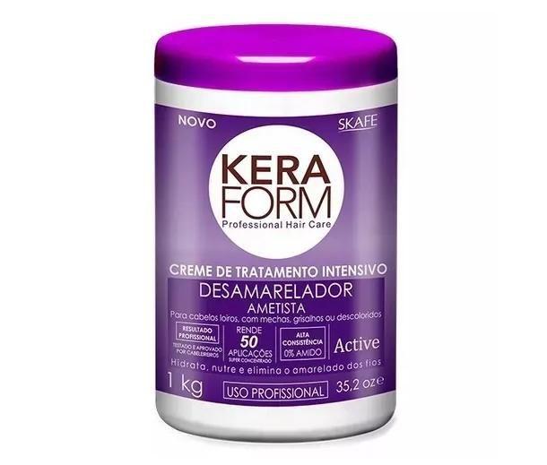 Keraform Creme De Tratamento Intensivo Desamarelador 1kg - Skafe ...