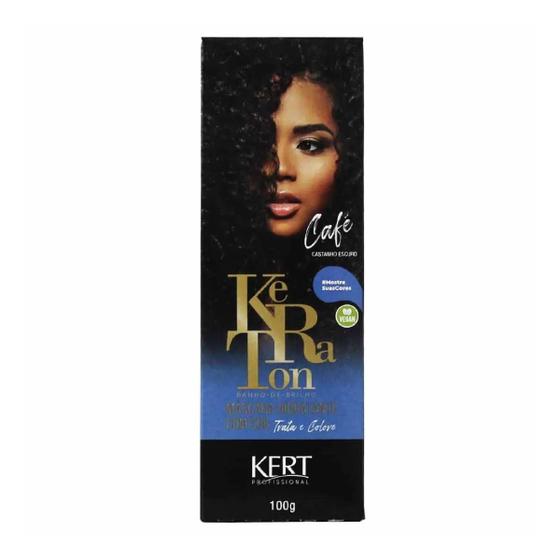 Keraton Castanho Escuro Tonalizante Banho Brilho Café Kert ...