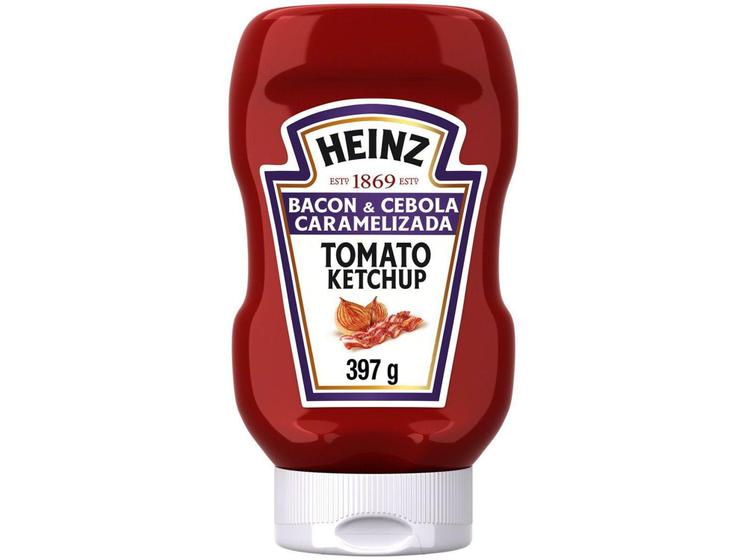 Ketchup Bacon & Cebola Caramelizada Heinz 397g - Ketchup - Magazine Luiza