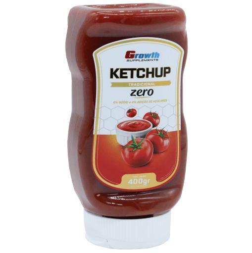 Ketchup Growth 0 Zero Açucar Sodio Lanche Saudavel 400gr - Growth ...