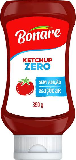 Ketchup Zero Adição De Açúcar Bonare De 390G - Ketchup - Magazine Luiza