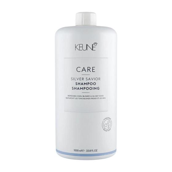 Keune Care Silver Savior Shampoo 1000ml Loiros E Grisalhos - Shampoo ...