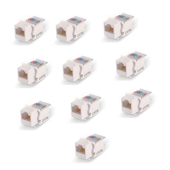 Keystone Cat5e modulo Rj45 10 Unidades - RTHIMPORTS - Peças para ...