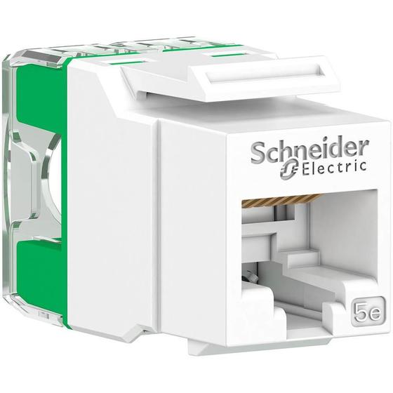 Keystone Rj45 Cat5E Schneider Branco - Outros Informática - Magazine Luiza