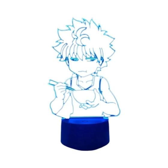 Killua Zoldyck Anime Hunter X Hunter LED Night Light Mudança De Cor USB ...