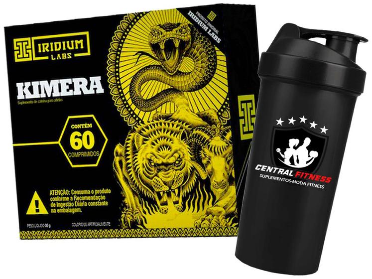 Kimera - Termogenico - 60 Cápsulas + Coqueteleira - Iridium Labs ...