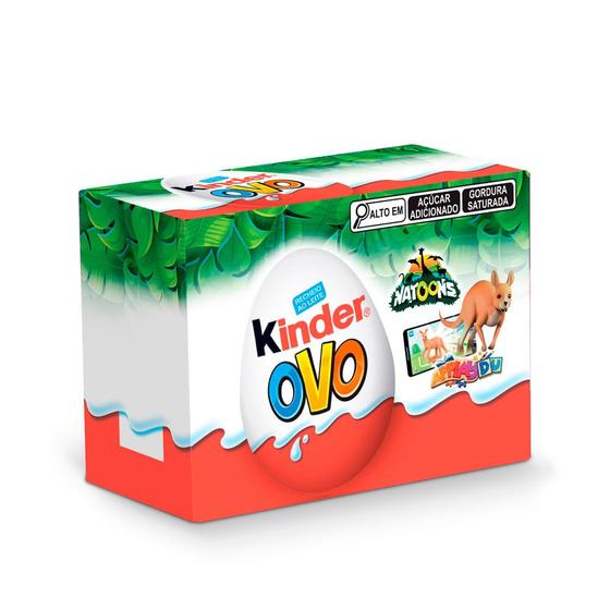 Kinder Ovo Natoons 2 Unidades com 40g Cada - Kinder Ovo - Magazine Luiza