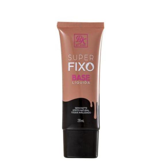 Kiss New York Ruby Kisses Super Fixo Areia - Base Líquida 28ml - Base ...