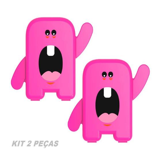 Kit 02 Album Dental Porta Dente de Leite Infantil Angie Rosa - Angie by ...
