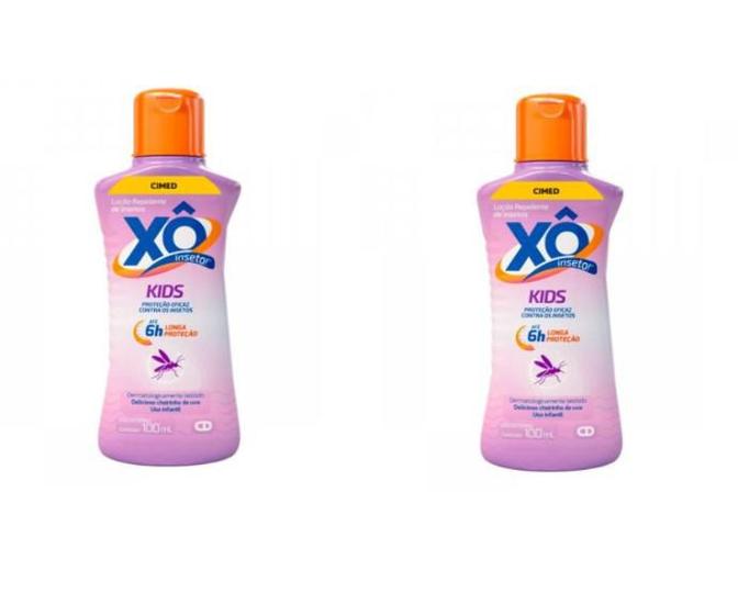 Kit 02 Repelente Infantil Xô Inseto Kids Loção 100ml - Cimed ...