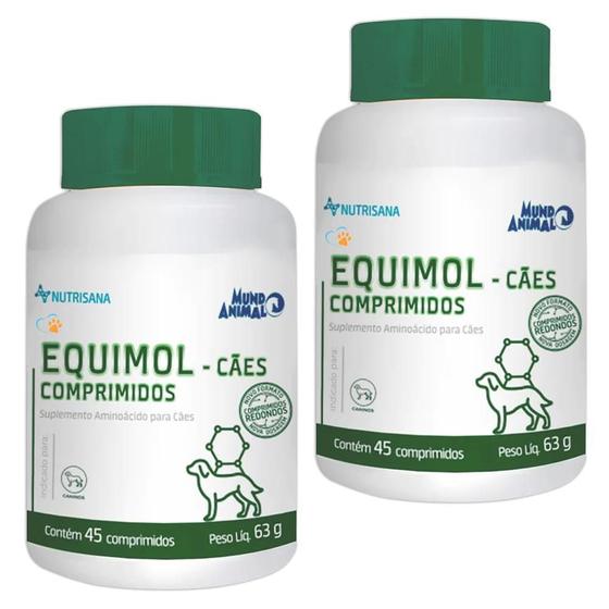 Kit 02Un Equimol Nutrisana 45 Comprimidos 63G - Mundo Animal ...