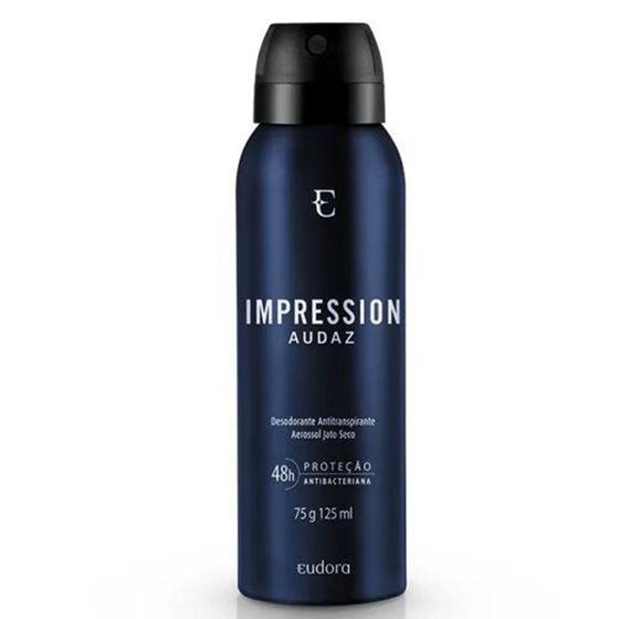 kit 03 Antitranspirante Eudora Impression Audaz 125ml - Desodorante ...