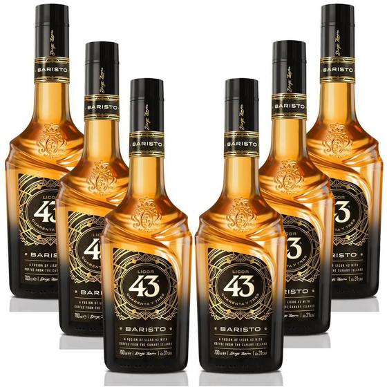 Kit 06 Unidades Licor 43 Baristo 700Ml - Licor - Magazine Luiza