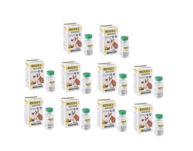 Kit 10 Biodex 10ml Antialérgico Anti-Inflamatório - Biofarm - Anti ...