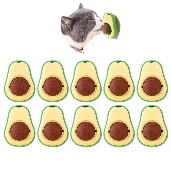 Kit 10 Brinquedo Para Gatos Abacate Catnip Erva Gato Natural - Avocado ...