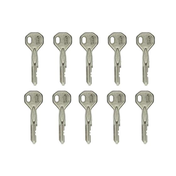 Kit 10 Chaves Tetra Stam Original Virgem - Nº 04 Modelo Grosso ...